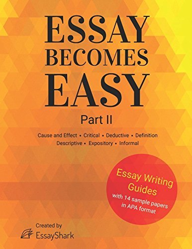 Essay Becomes Easy: Cause and Effect, Critical, Deductive, Definition ...