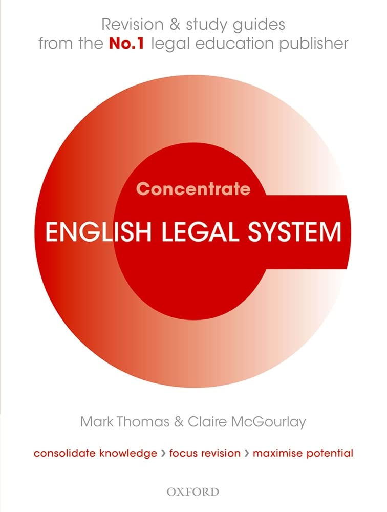 English Legal System Concentrate | Vollans | Tim | Asquith | Glenn ...
