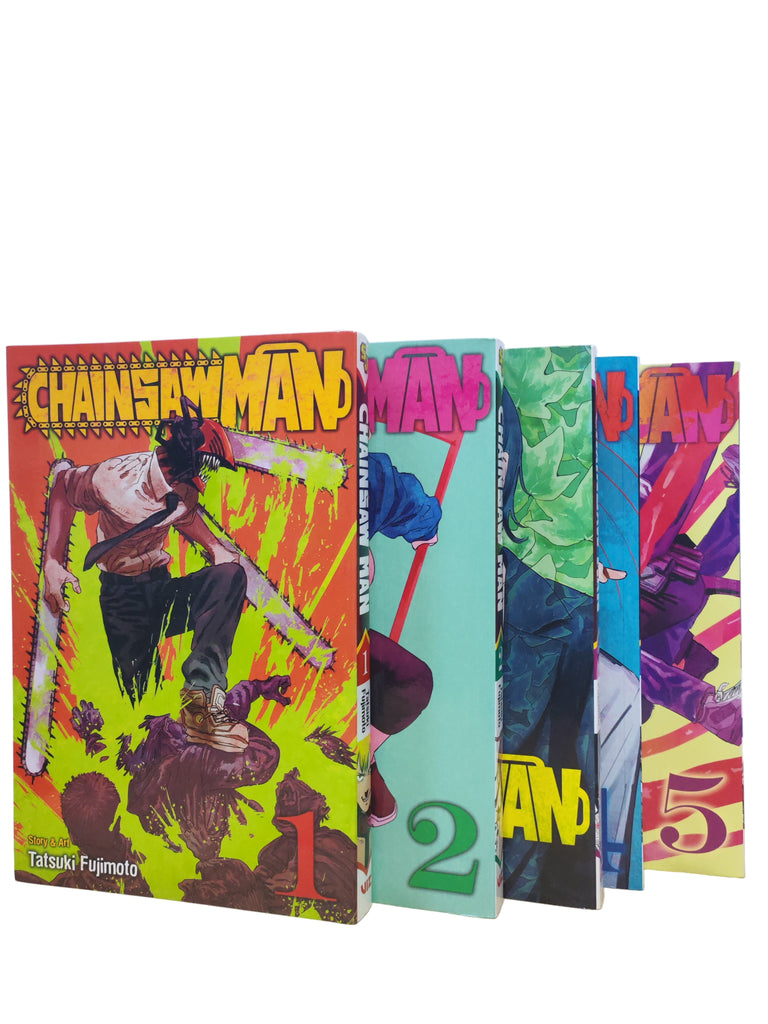 Chainsaw Man Volumes 1–5 – Complete Manga Set – Dubai - Buy Used/Second ...