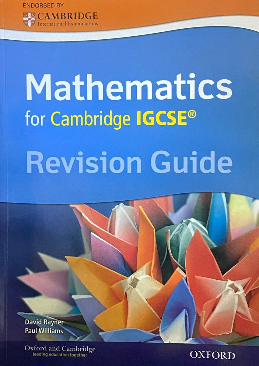 Mathematics IGCSE revision guide. | David Rayner – Dubai - Buy Used ...