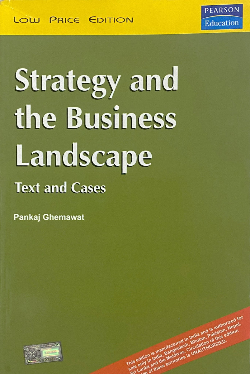 Strategy and the Business Landscape | Ghemawat Pankaj – Dubai - Buy ...